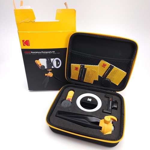 Kodak Smartphone Photography Kit 2 Lenses Macro / Wide Light Tripod ...