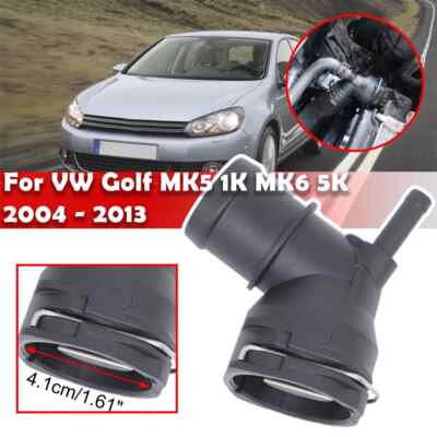 Engine Radiator Coupling Coolant Radiator Hose Flange For VW Golf ...