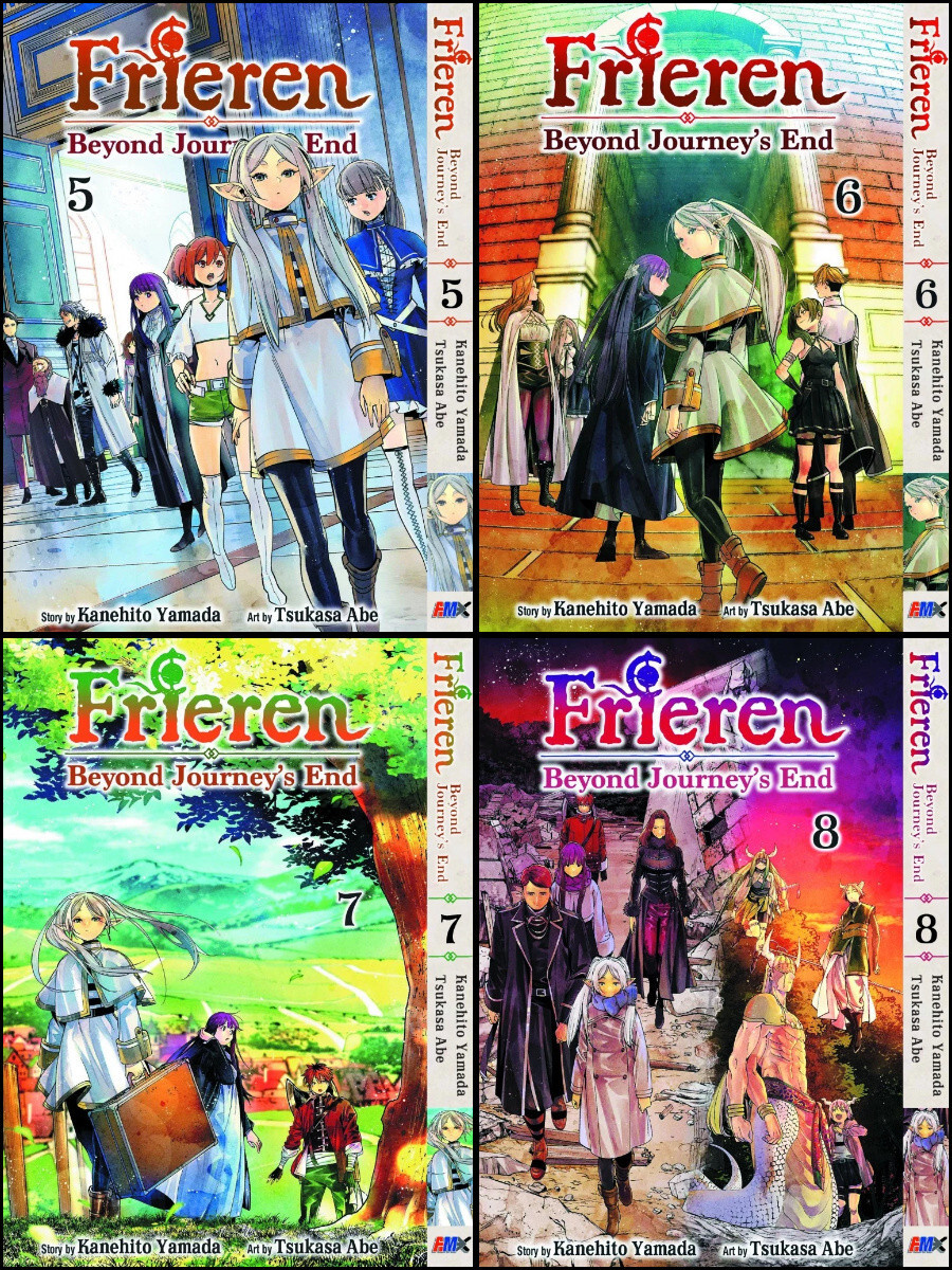 Frieren Beyond Journey’s End (Vol. 1 - 12) Set English Comic Sousou no ...