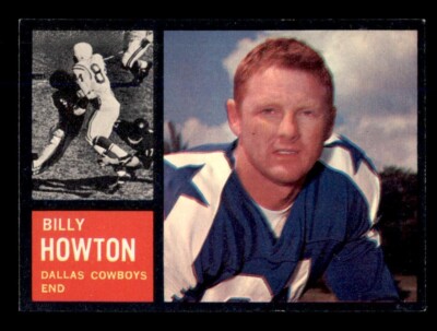 1962 Topps Football #42 Bill Howton NM *e1 | eBay