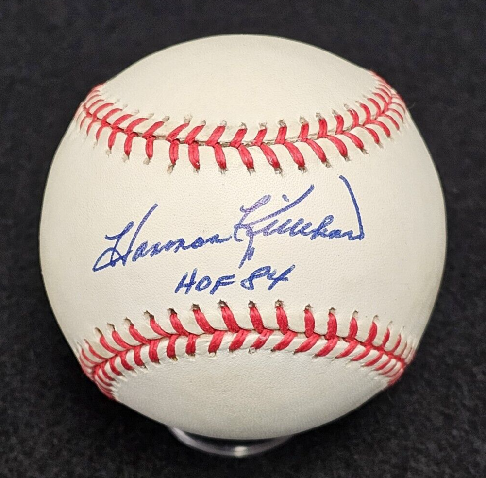 Harmon Killebrew Autographed Signed Inscribed HOF 1984 Official MLB ...