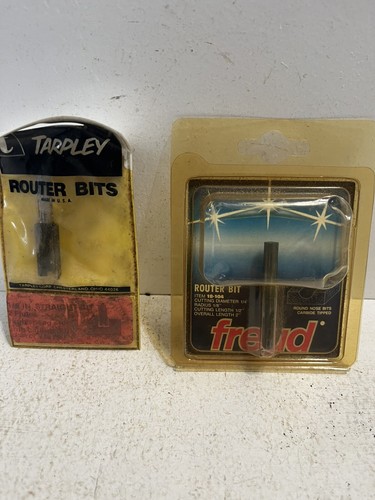 - Freud Router Bit And Tarpley Brand Lot Of 2 One Is New Other Is Open ...