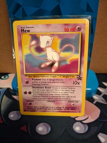 Mew #8 - Black Star Promo - Rare WoTC Pokemon Card | eBay