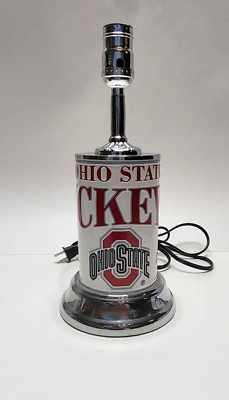Ohio State Buckeyes Lamp License Plate Home Decor Light Works No Shade ...