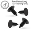 SET OF 4: License Plate Plugs Front Bumper Plate Hole Covers: Pick Your ...