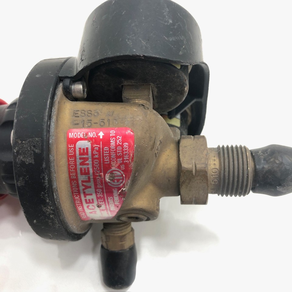 Set Victor Edge ESS3-125-540 Oxygen & ESS3-15-510 Acetylene Gas Flow ...