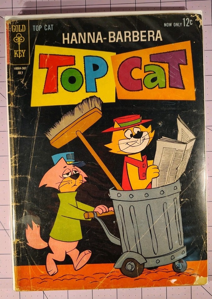 1960's Silver Age Cartoon Comic Book Lot of 5~Top Cat, Snooper ...