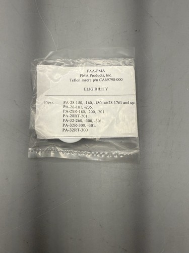 PIPER AIRCRAFT TEFLON INSERT PN: CA69790-000 | eBay