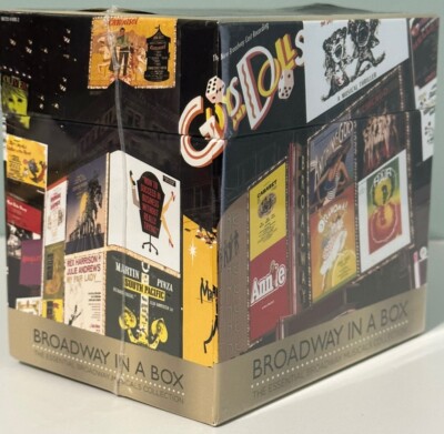 “Broadway in a Box” The Essential Broadway Musicals Collection 25 X CDs ...