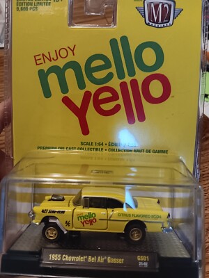M2 Machines 1955 Chevrolet Bel Air Mello Yello Gasser GS01 21-02 | eBay