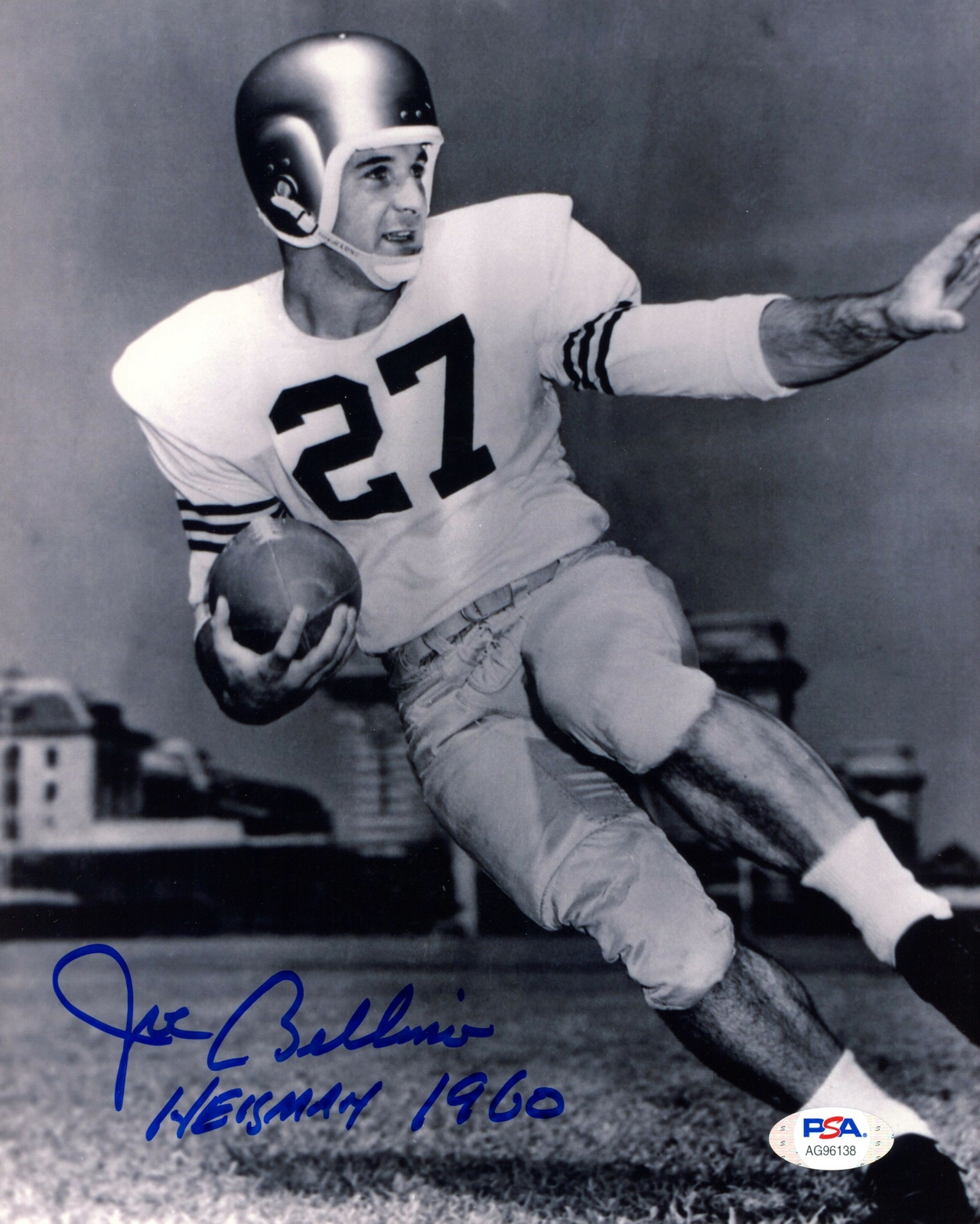 Joe Bellino Autographed Memorabilia | Signed Photo, Jersey ...