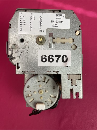 3949210A OEM Whirlpool Kenmore Washer Timer Part# 3949210A | eBay