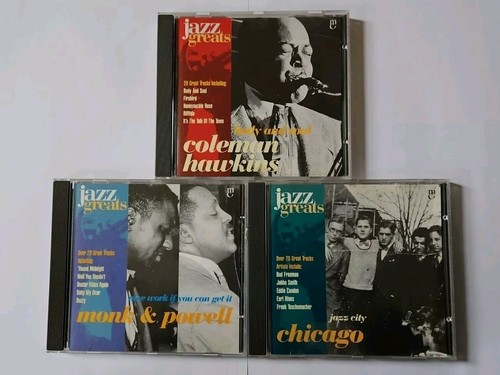 Jazz Greats Collection: Chicago, Coleman Hawkins & Monk & Powell Set Of ...