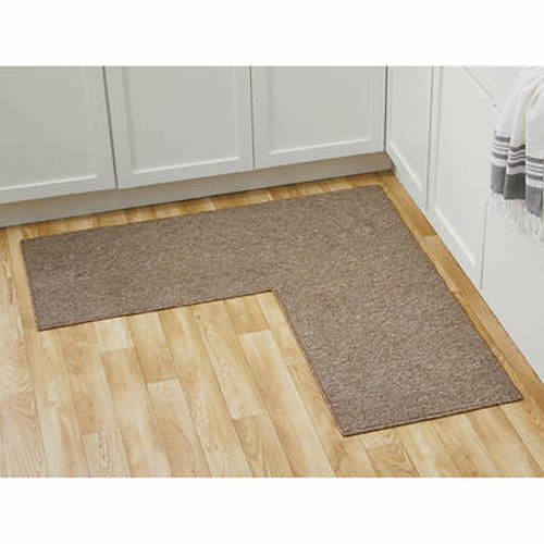 48"x48" Kitchen Corner Mat Runner Rug Textured Berber Non Skid Carpet 5 ...