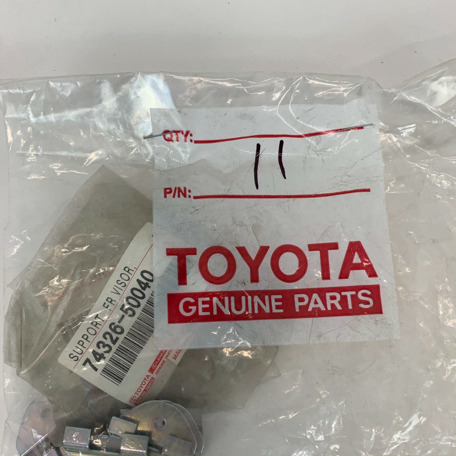 2001 2002 2003 2004 2005 2006 Lexus LS430 Visor Support Clip Set 74326 ...