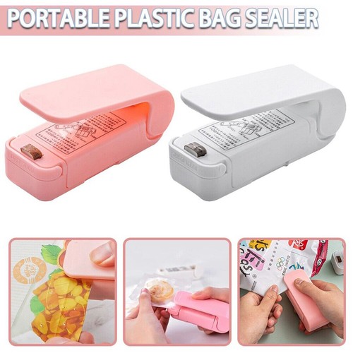 Mini Handheld Plastic Food Sealing Machine Bag Sealer Tool Portable ...