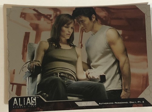 Alias Season 4 Trading Card Jennifer Garner #4 | eBay