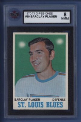 1970-71 OPC O-PEE-CHEE #99 BARCLAY PLAGER KSA 8 NMM St. Louis Blues | eBay