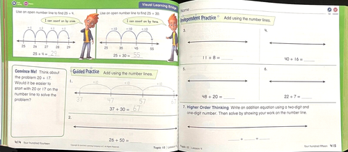 1st Grade - enVision Math (SAVVAS) - STUDENT WORKBOOK (Vol. 2) (2020 ...
