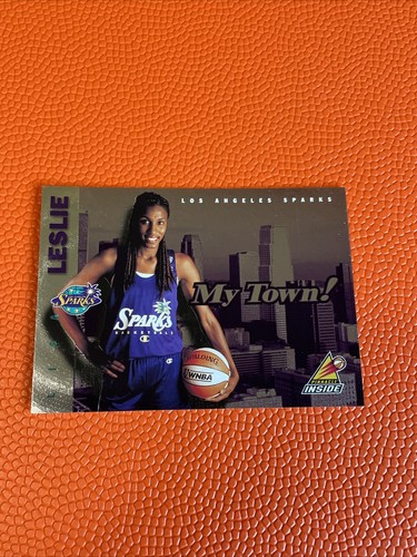 1997 Pinnacle WNBA My Town #1 Lisa Leslie Rookie Los Angeles Sparks | eBay