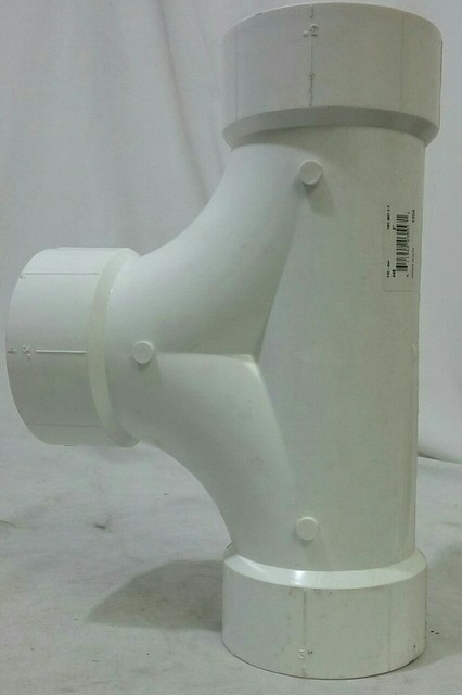 Charlotte Pipe 3" 2-way Cleanout Tee PVC 00448 0600ha for sale online ...