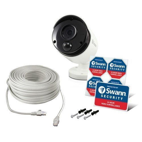 Swann 5MP IP PIR Bullet Camera day & night protection 18m Ethernet ...