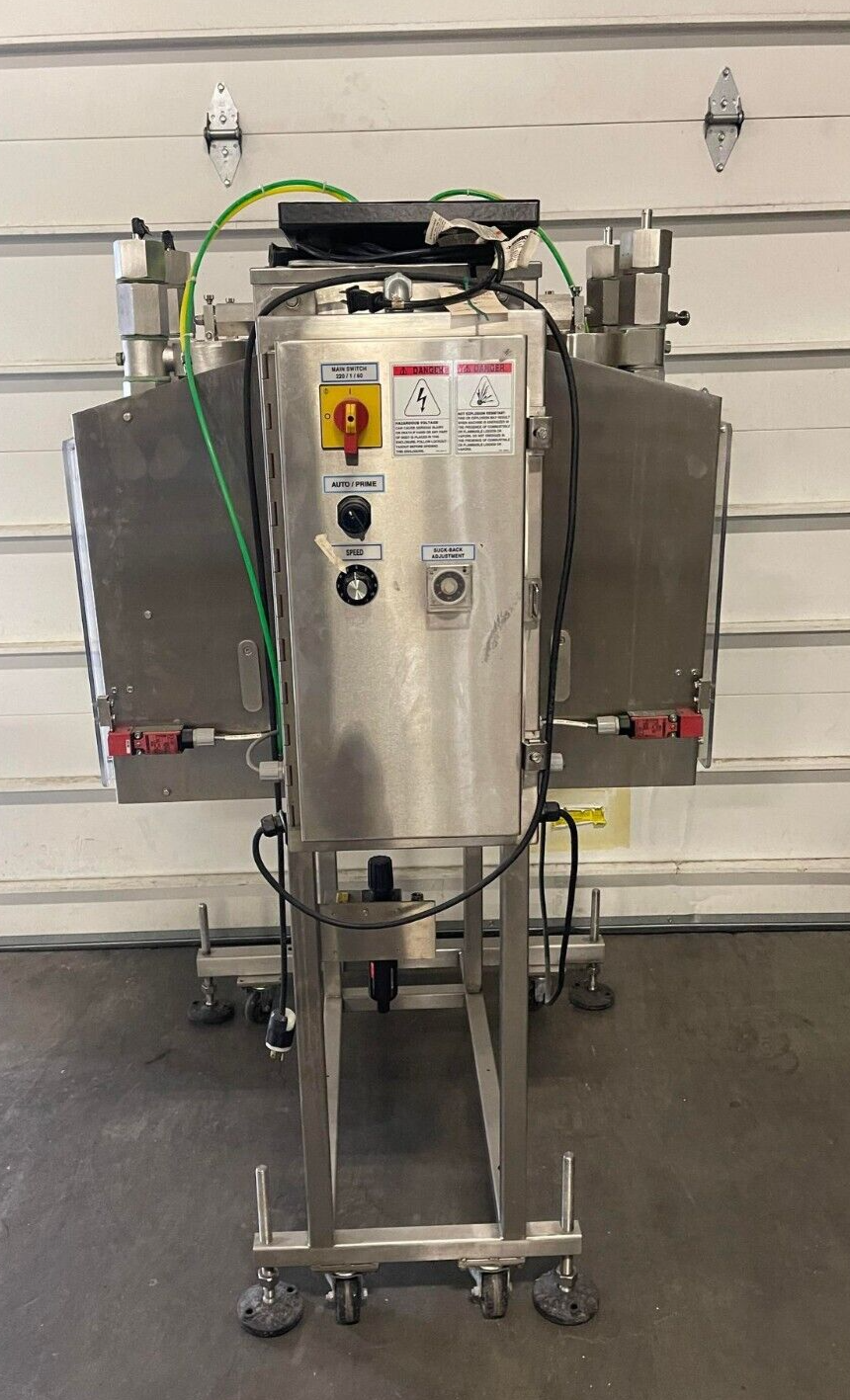 FilaMatic Heavy Duty Filling Machine DAB-32-2 upgraded: 4 piston pump ...
