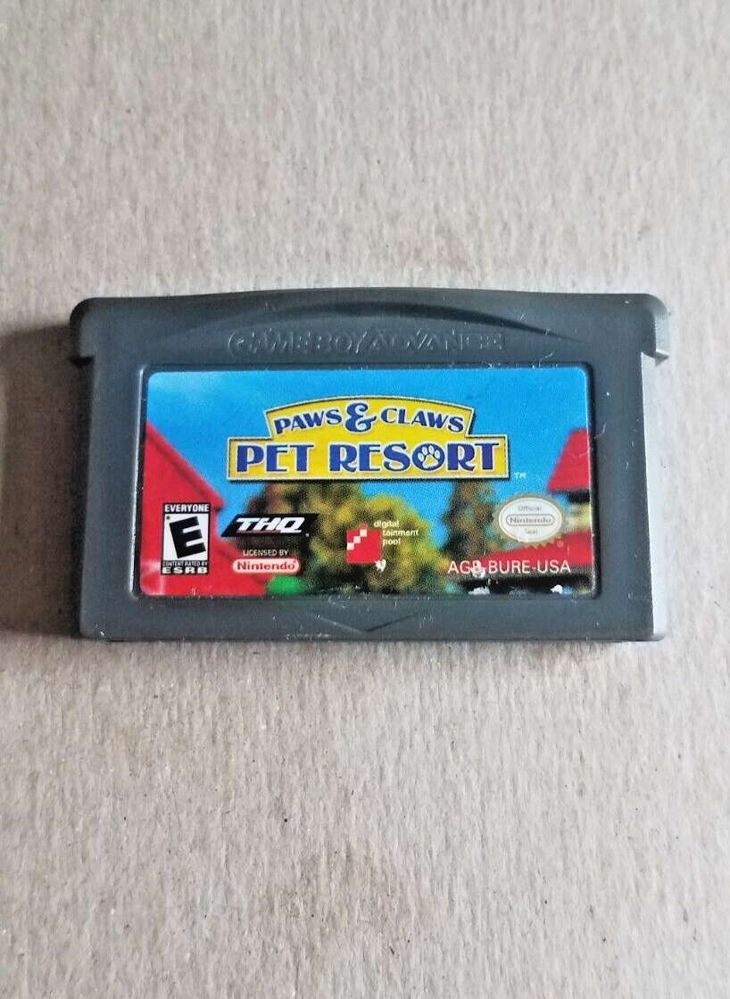 Paws and Claws Pet Resort (Nintendo Game Boy Advance GBA 2006) TESTED ...