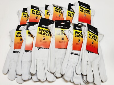 12pk Forney Fleece Lined Goatskin Work Gloves xxl | eBay