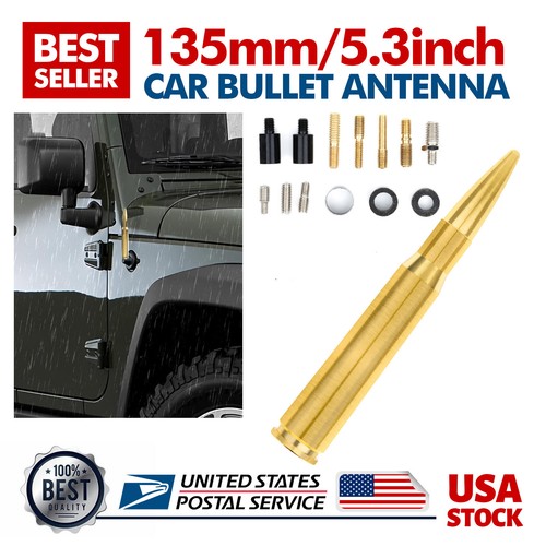 1x BULLET ANTENNA For FORD F150 RAPTOR BRONCO ANTI-THEFT DESIGN 50 ...