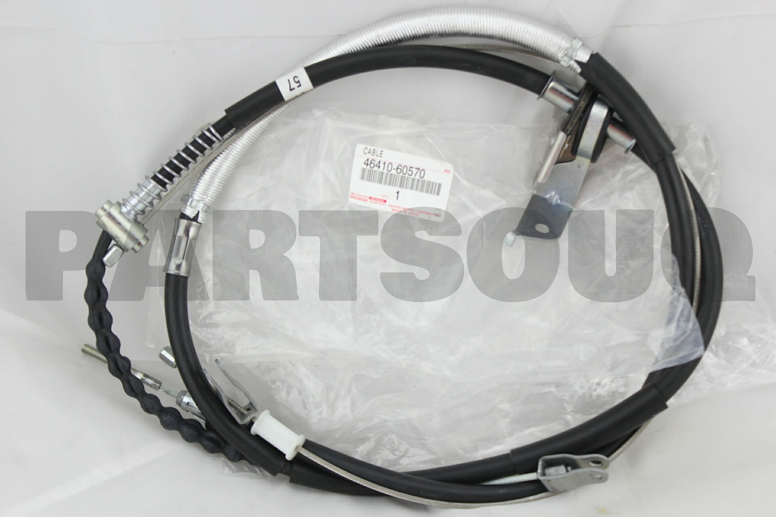 4641060570 Genuine Toyota CABLE ASSY, PARKING BRAKE, NO.1 46410-60570 ...