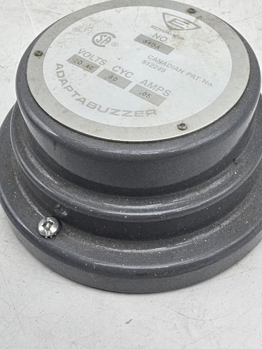 Edwards No. 340A Adaptabuzzer signaling audible noise signal buzzer ...