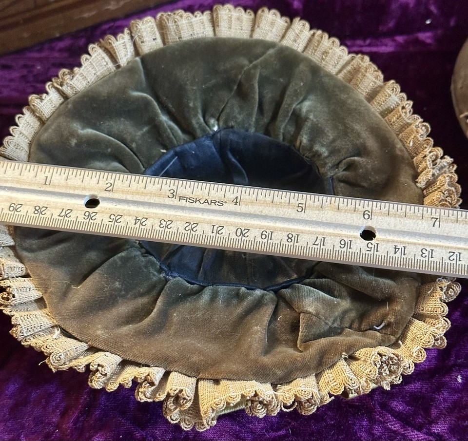 Vintage 7” Fancy Bonnet For French Or German Antique Doll Lot 4383 | eBay