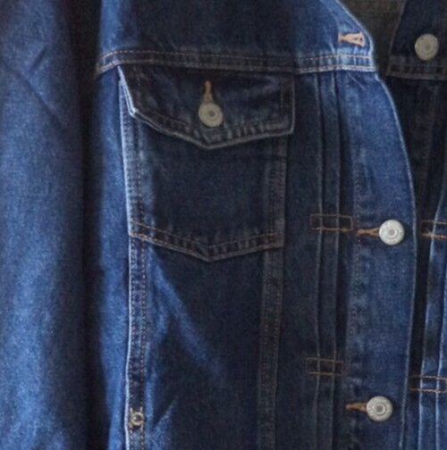 Old Navy Classic Dark Wash Basic Blue Denim Jean Jacket Outerwear 2X 18 ...