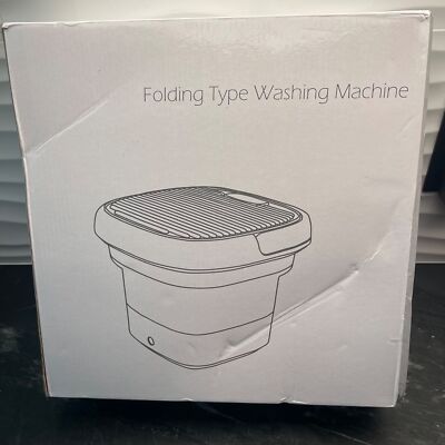 Portable Folding Mini Washing Machine Pink NEW | eBay
