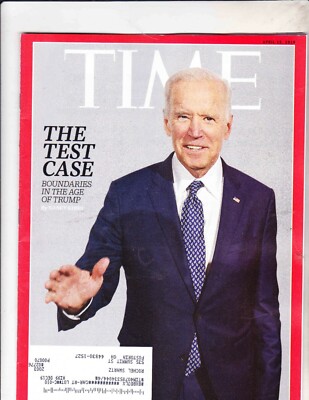 TIME MAGAZINE---JOE BIDEN COVER----APRIL 15 2019 | eBay