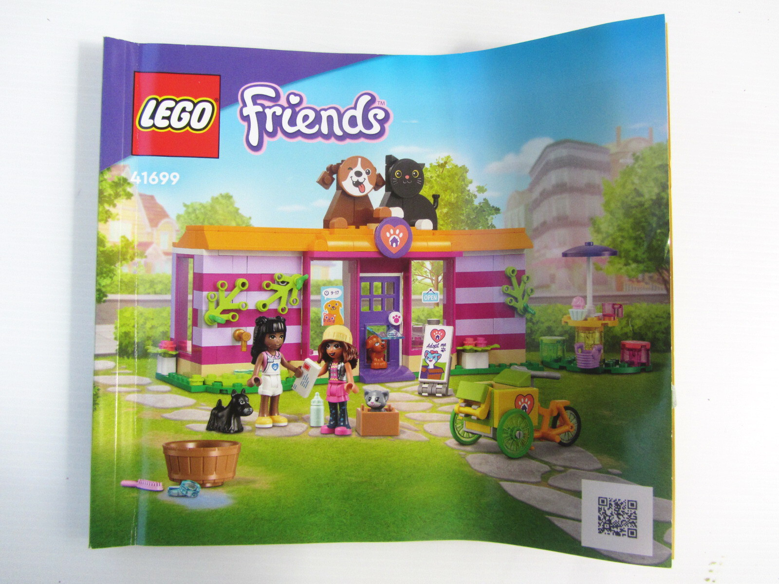 Lego FRIENDS Pet Adoption Cafe SET 41699 - 100% Complete - Great ...