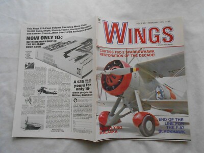 WINGS Magazine FEBRUARY 1975 | eBay