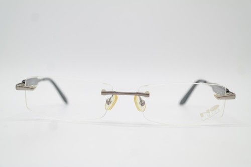 Glasses NO LIMITS 8508 Silver Schwartz Rimless Frames Eyeglasses New ...