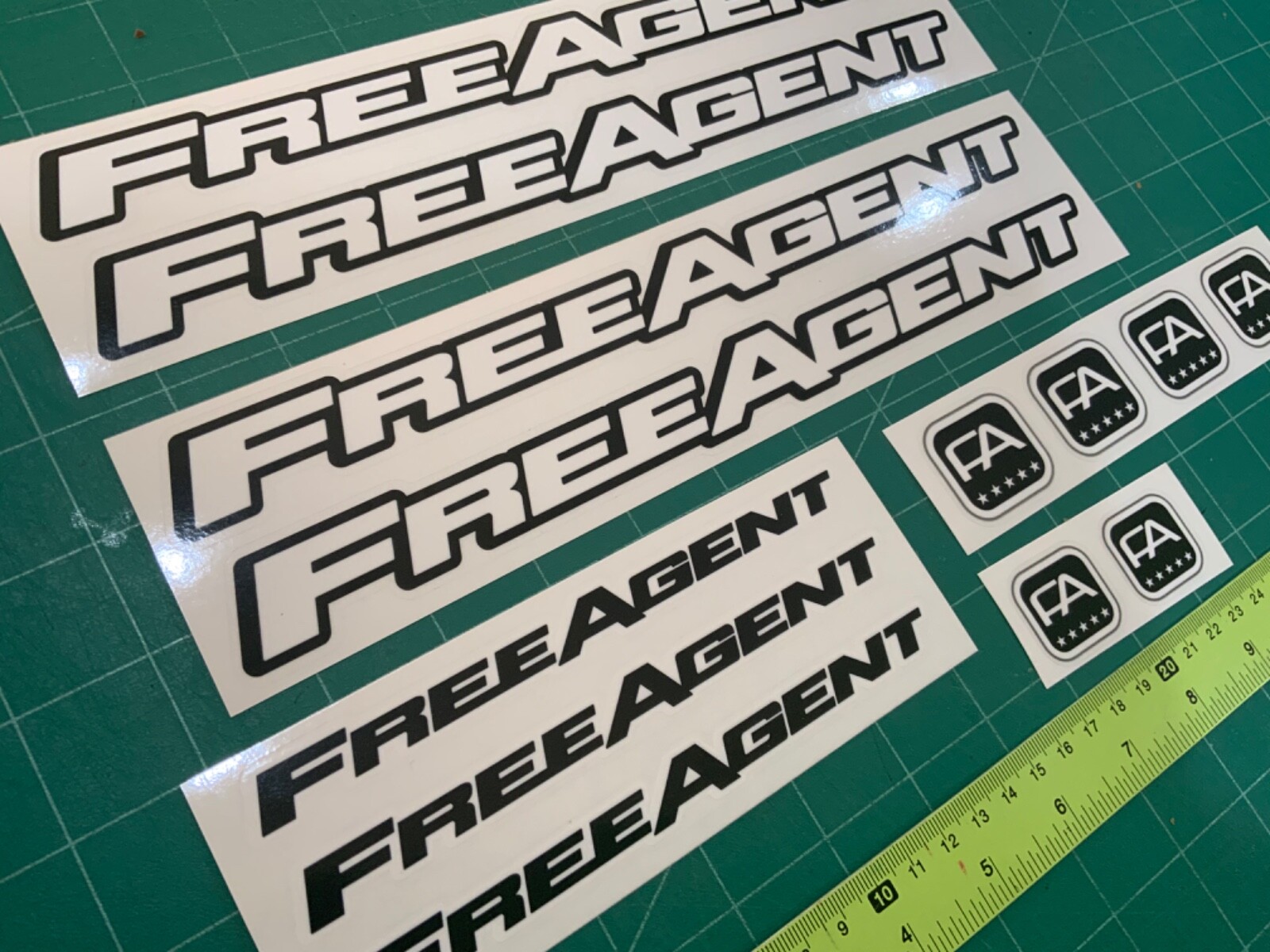FreeAgent bmx sticker decals | eBay