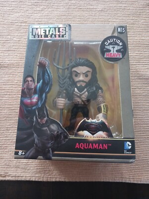 Jada Toys Metals Die Cast 4" Figure "Aquaman" M15. New/Factory Sealed ...