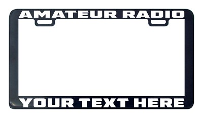 Custom Ham Amateur Radio Call custom personalized letters numbers | eBay