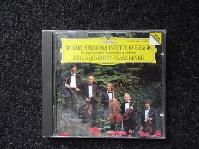 Mozart String Quintets K.515 and K.516 Melos Quartet with Franz Beyer ...