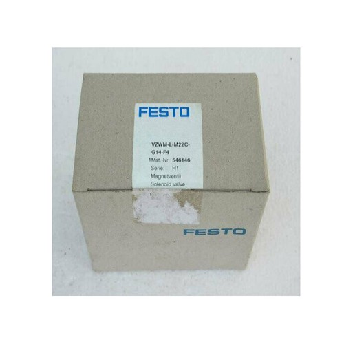 one New for Festo VZWM-L-M22C-G14-F4 546146 Solenoid Valve Free ship | eBay