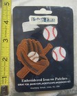 1 Patch ems pack,New baseball glove baseball and bat, patches ...