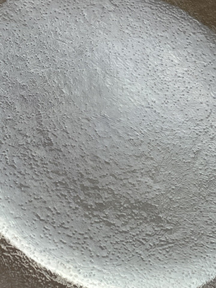 Art Glass Clear Octagonal Textured Shallow Plate centerpiece gold plate ...