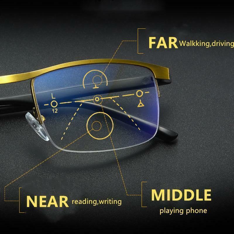 Intelligent Color Progressive Auto Focus Reading Glasses See More ...