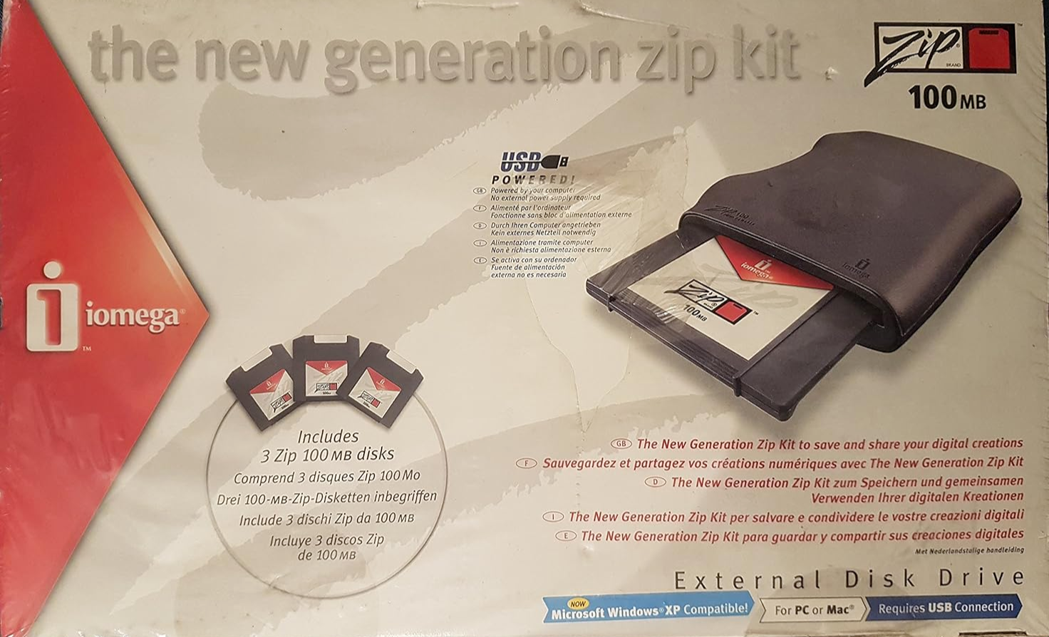 Iomega Zip 100 Removable Disks (Random Brands) | eBay