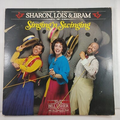 Sharon Lois & Bram Singing'n Swinging LP Record 1980 Elephant Records ...