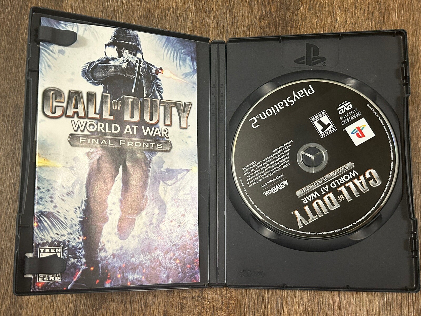 Call of Duty ~ World at War Final Fronts COD PS2 Playstation 2 Cib | eBay